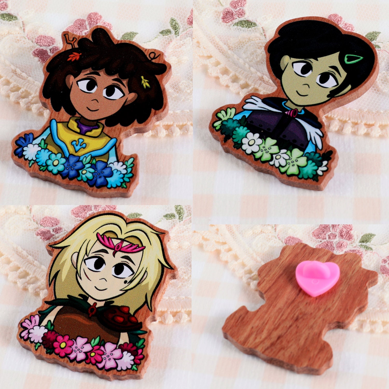 Amphibia Calamity Trio Inspired 2 Inch Wooden Pins - Etsy