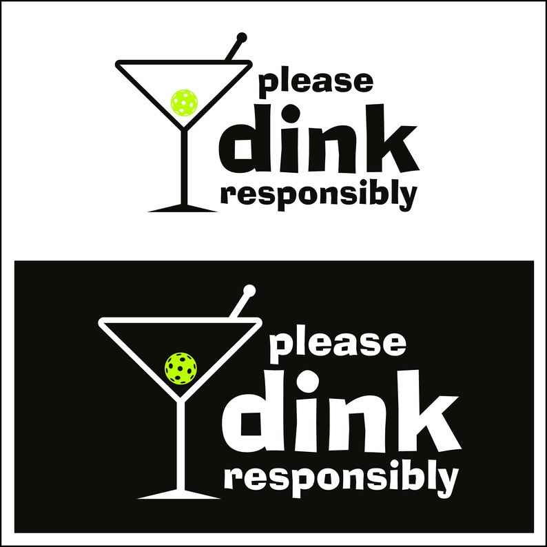 Please Dink Responsible: Decal - Etsy