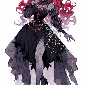 DND Custom Character Reference, Custom OC Commission, Dungeons and ...