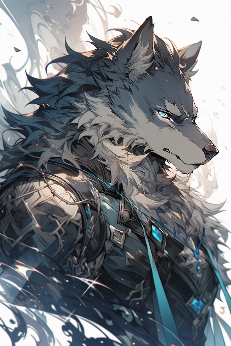 Fursona Character Illustration, Furry Commission, Anthropomorphic ...