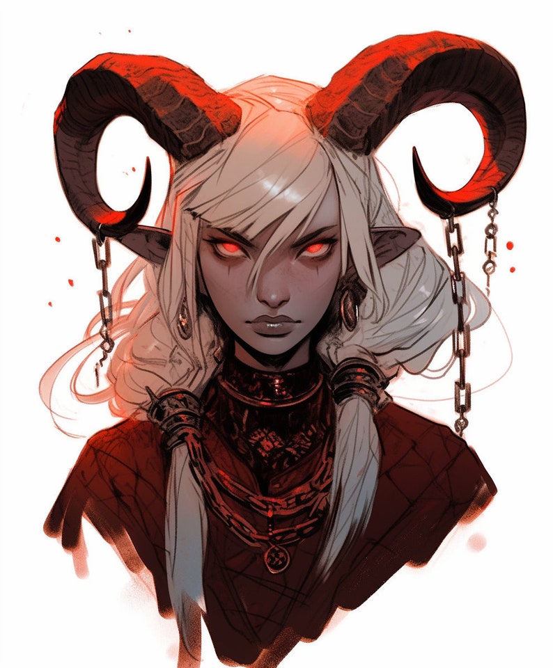 DND Custom Character Reference, Custom OC Commission, Dungeons and ...