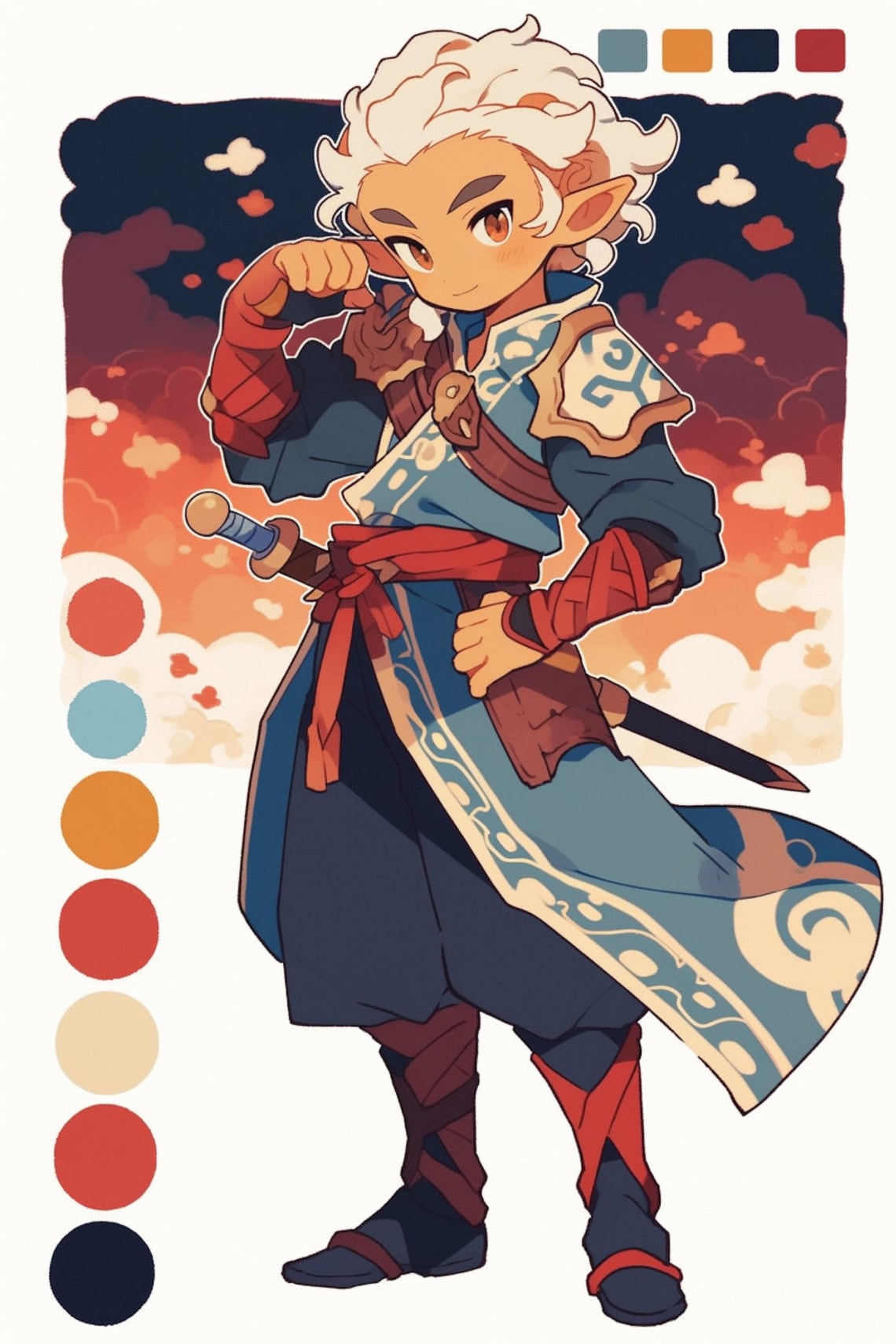 Chibi Character Illustration, Chibi Character Design, Cute Character ...