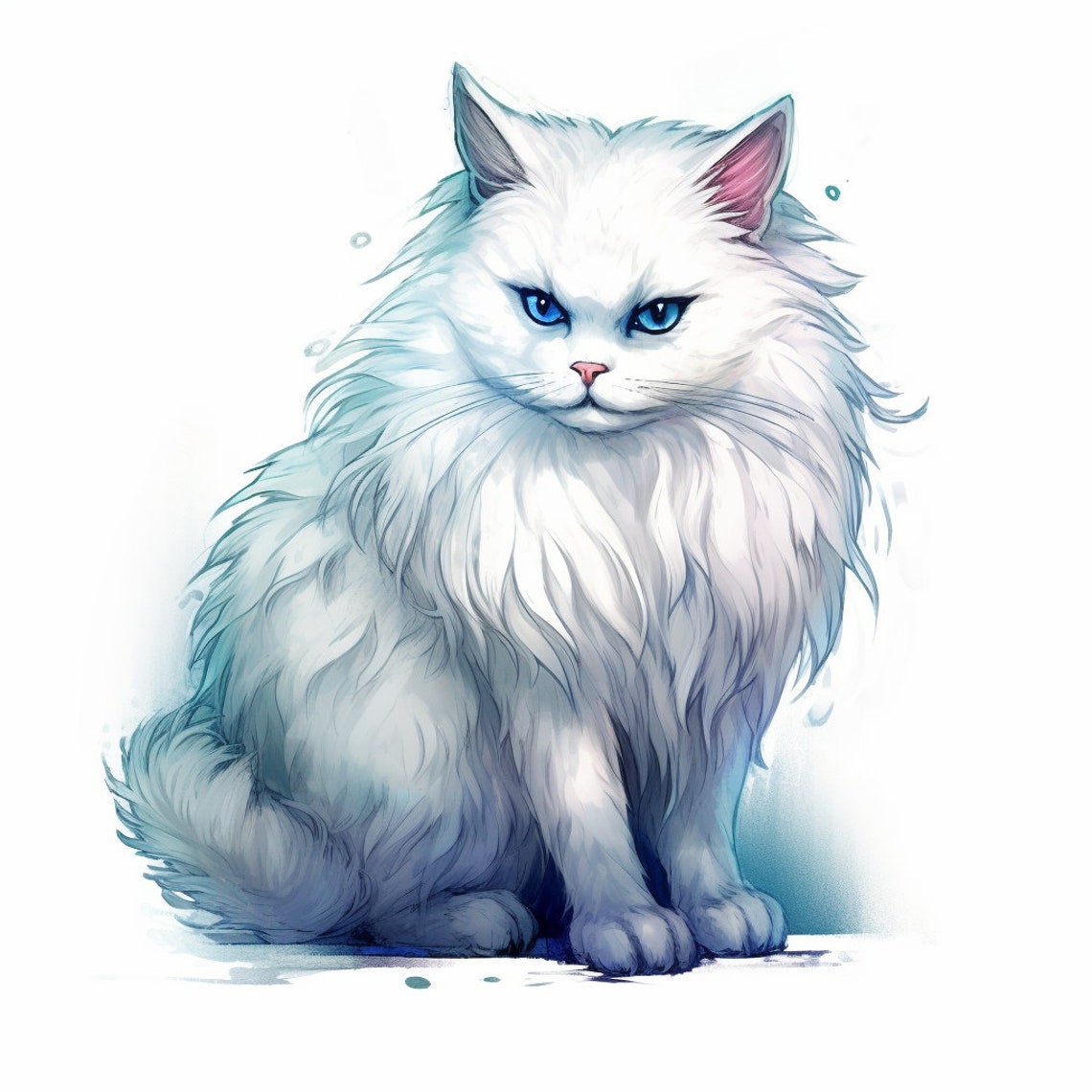 Pet Familiar Character Art, Warrior Cats, DND Familiar Commission, DND ...