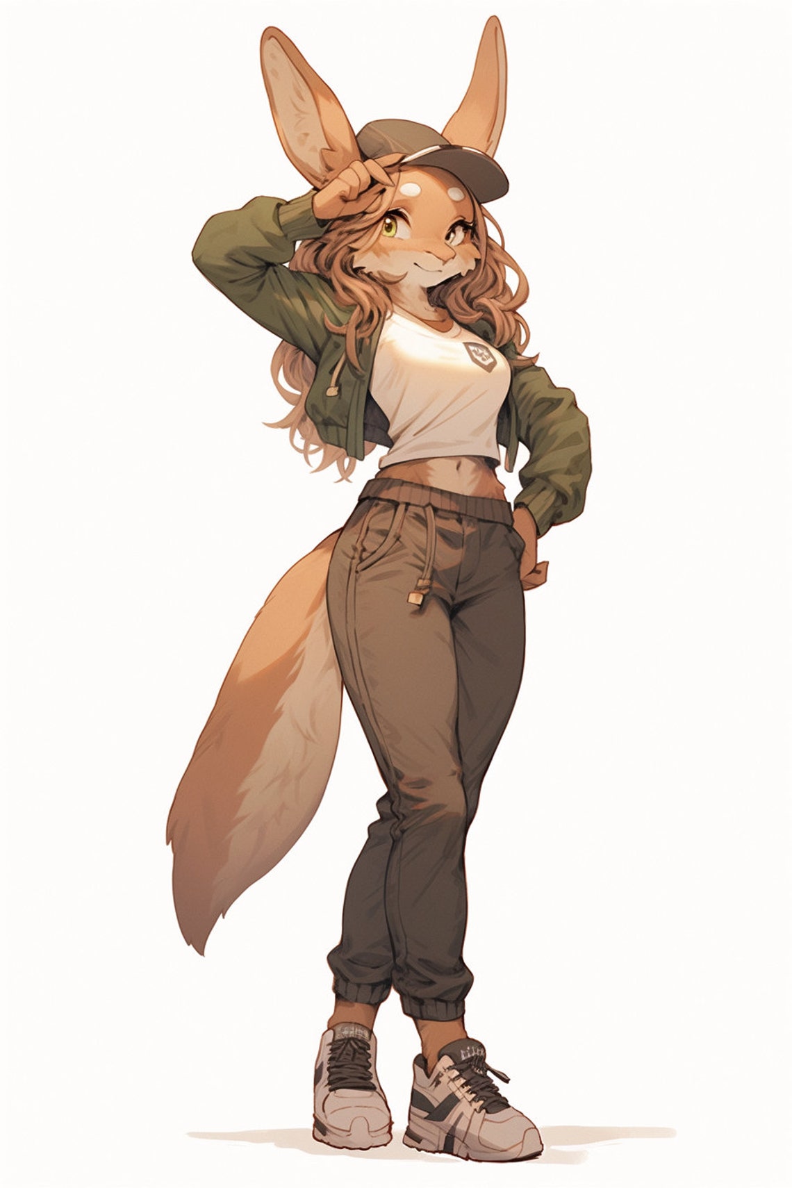 Fursona Character Illustration, Furry Commission, Anthropomorphic ...