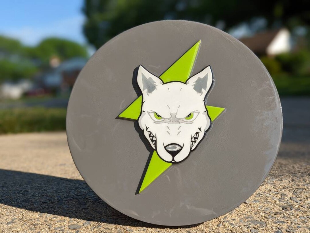 Volt Inu Epoxied Logo - Etsy