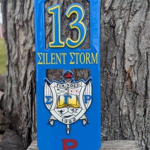 Sigma Gamma Rho Sorority Custom Greek Paddle - Etsy