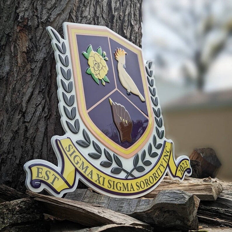 Custom Greek Shield/crest - Etsy