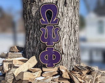 Omega Psi Phi Letters Svg - Etsy