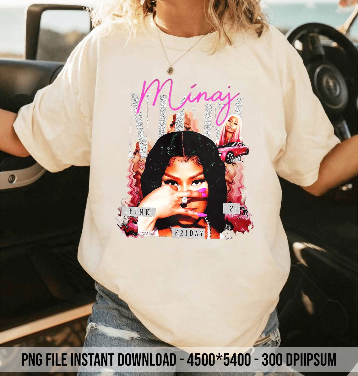 Nicki Minaj Png, Nicki Minaj Pink Friday 2 Tour Png, Nicki Minaj World ...