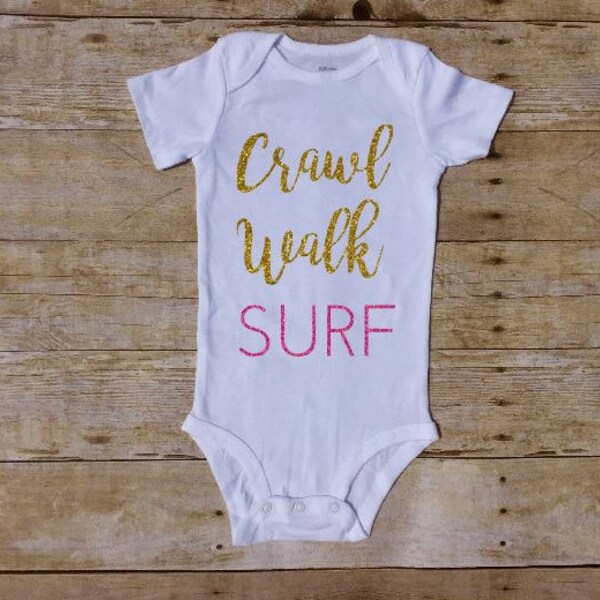 Crawl Walk Surf - Etsy