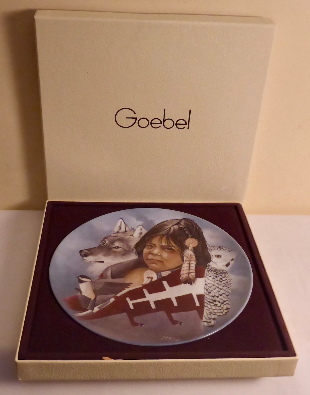 1982 Goebel First Edition Native Companions Rachel Augasheewid Shee ...