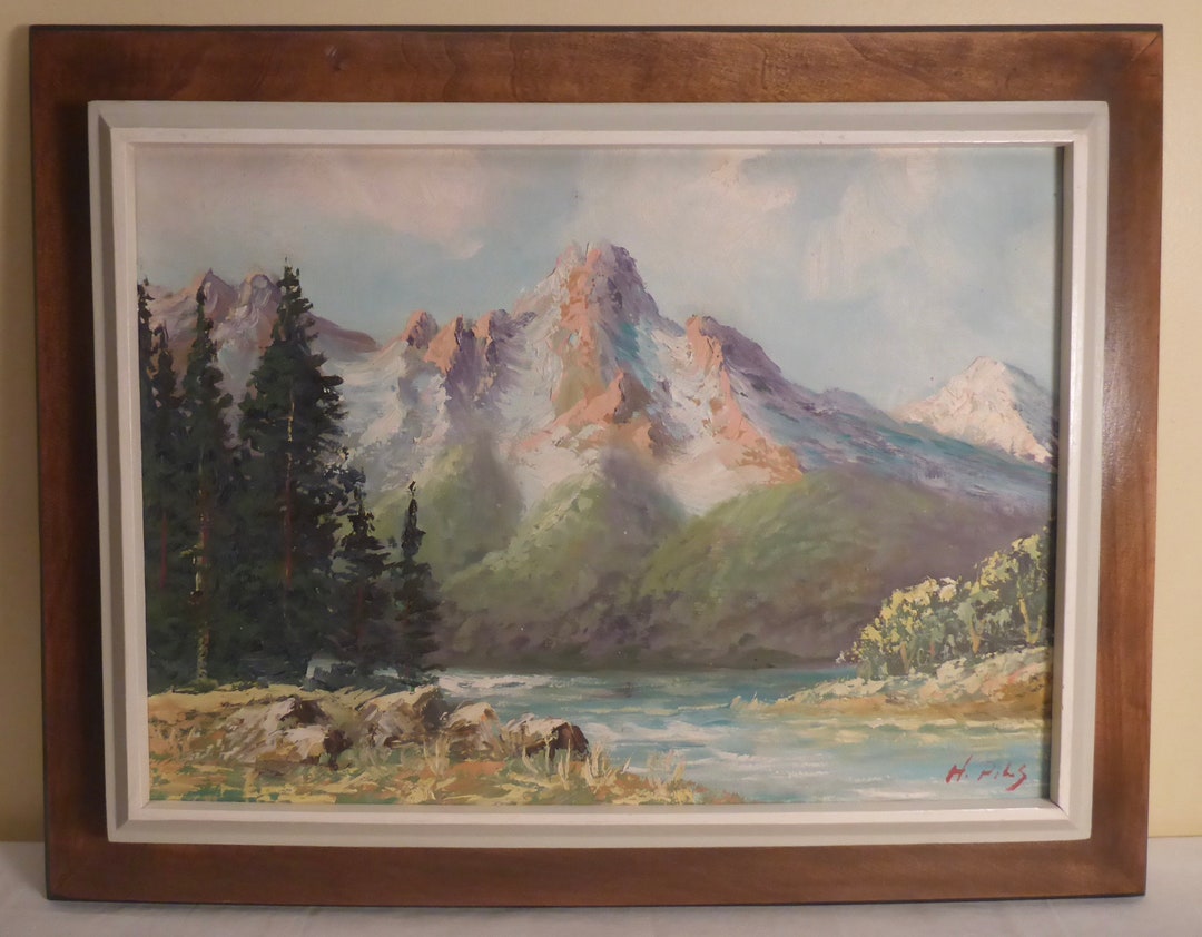 Original Framed Oil Painting by the Late Herman Pils Hamilton - Etsy