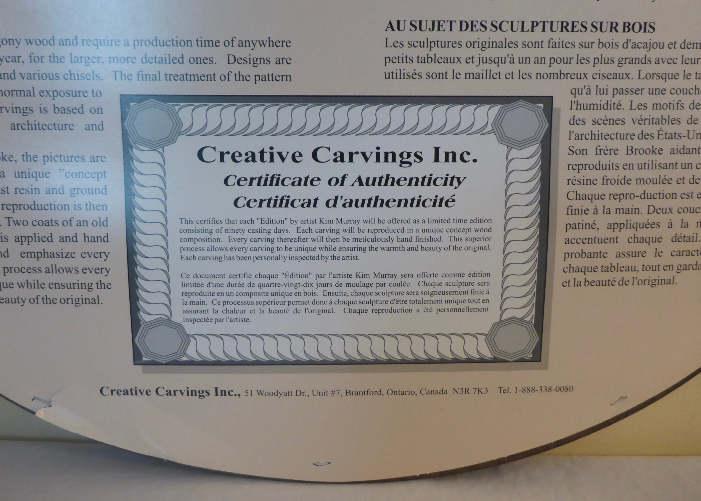 Limited Edition Kim Murray Creative Carvings Inc. Golfer with | Etsy