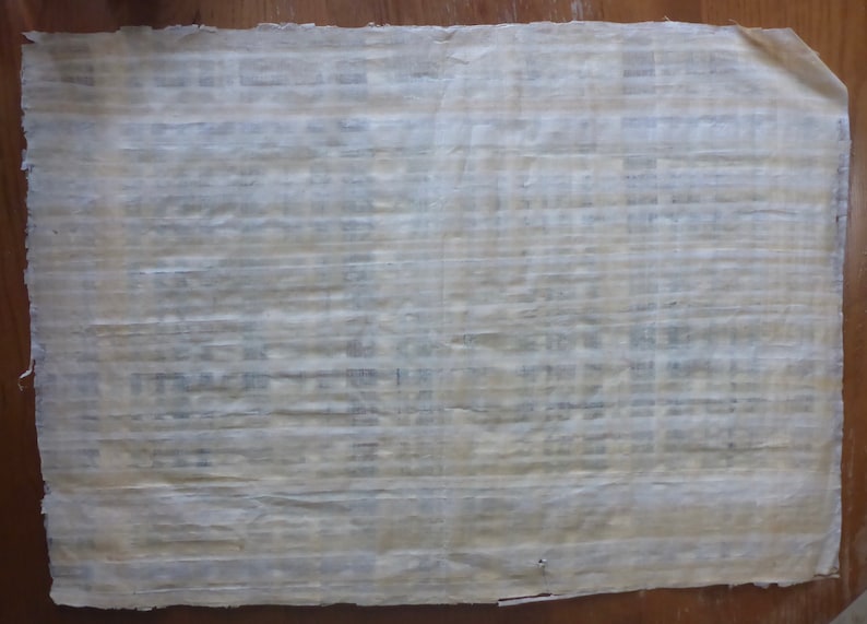 Original Egyptian Papyrus Painting - Vintage Egyptian Painted Papyrus ...