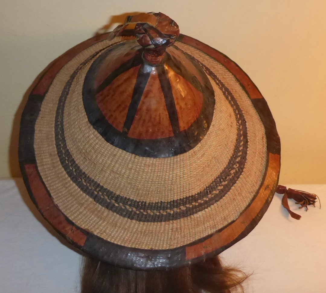 Vintage African Fulani Hat Vintage African Woven Sun Hat - Etsy