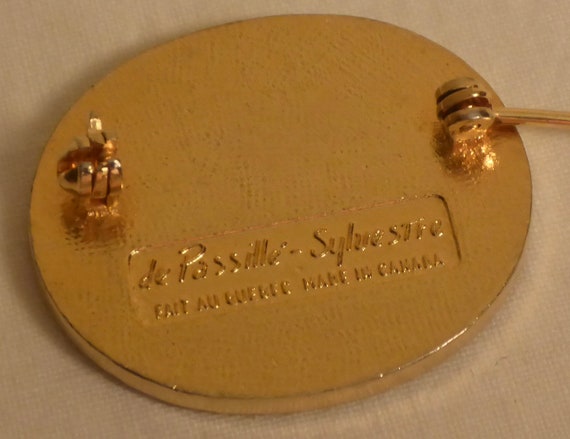 Canadian Designers de Passelle Sylvestre Brooch-Ename… - Gem