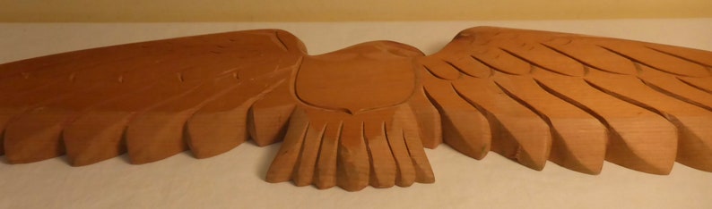 Aboriginal First Nations Hand Carved Eagle Wall Art Signed - Etsy