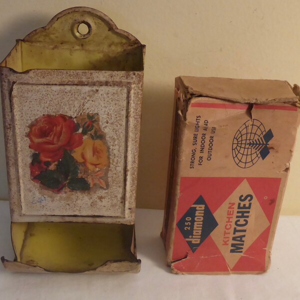 Metal Match Box - Etsy
