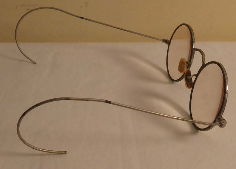 Antique Wire Rim Glasses - Antique Wire Rim Eye Glasses - Antique Wire ...