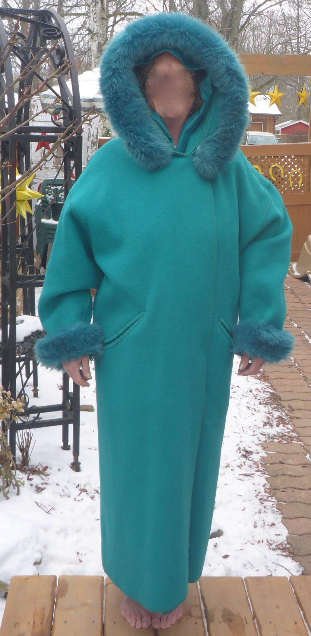 Iconic Canadian Fashion Designer Linda Lundstrom Oversized Full Length ...