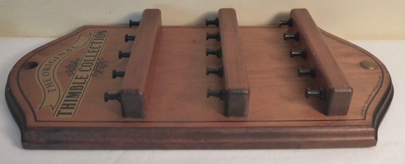 Vintage Thimble Collection with Hand Crafted Display Rack 15 | Etsy