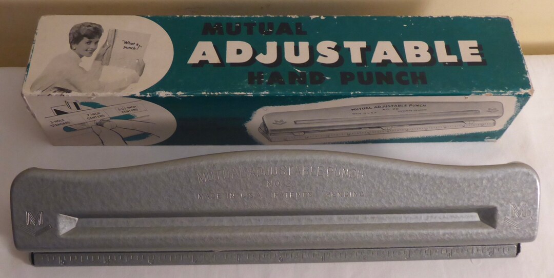 Vintage Mutual Adjustable Punch No. 20 Made in U.S.A. - Vintage ...