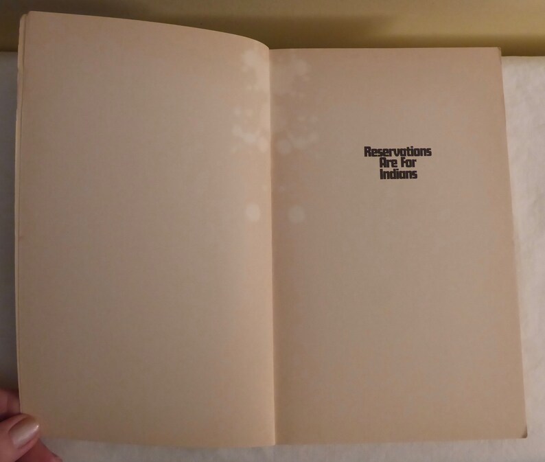 Canadian Aboriginal First Nations Book Reservations Are for Indians by ...