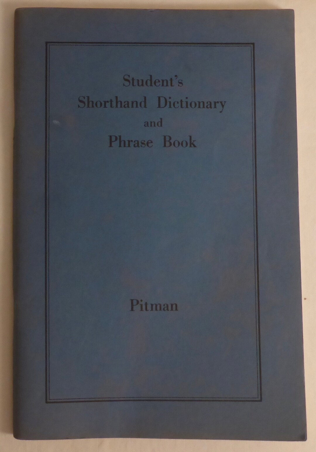 1950's Copy of Sir Isaac Pitman & Sons (canada) Ltd. Toronto Student's ...