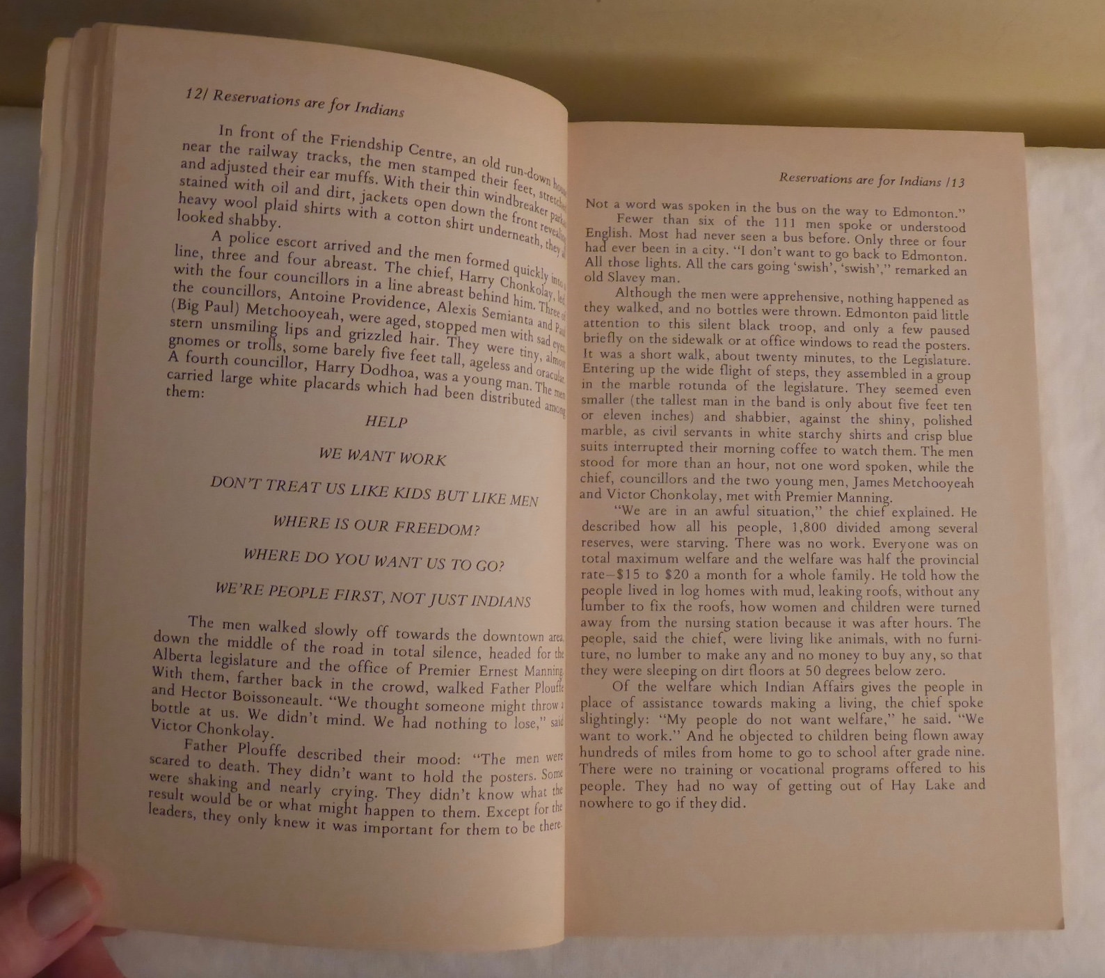 Canadian Aboriginal First Nations Book Reservations Are for Indians by ...