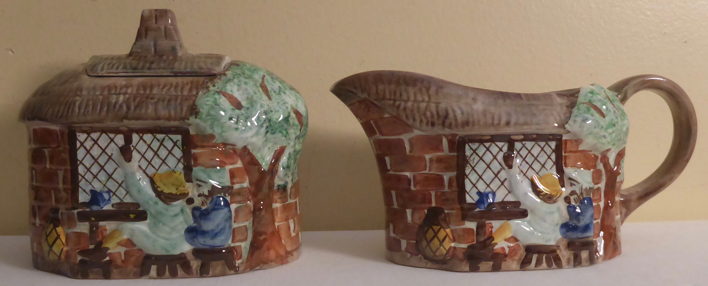 Vintage H. J. Wood Pottery England Edward Radford Handpainted | Etsy