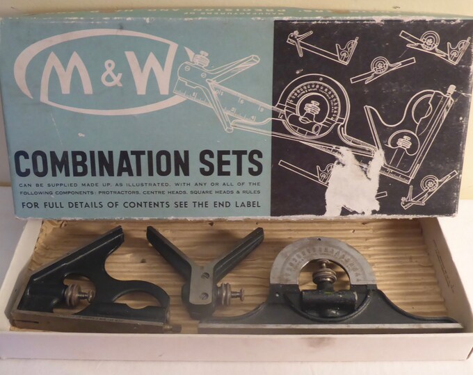 Vintage Moore & Wright (sheffield) Ltd. Combination Set 990P/12 Made in ...