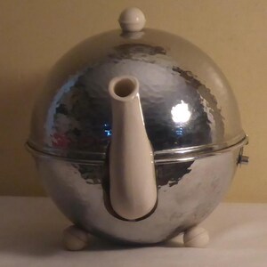Art Deco Insulated Thermal Tea Pot by Challenger Made in England - 1930 ...
