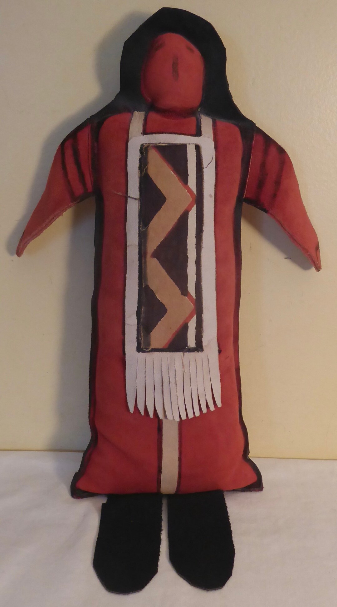 Vintage Handcrafted Leather Canadian Inuit Doll - Vintage First Nations ...