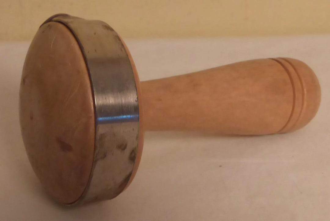 Antique Wooden Darning Egg - Antique Wood Darning Mushroom - Antique ...