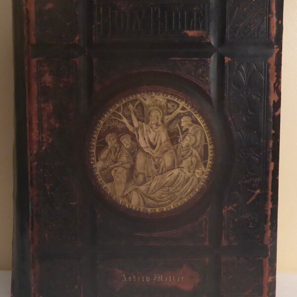 Antique Bible - Etsy