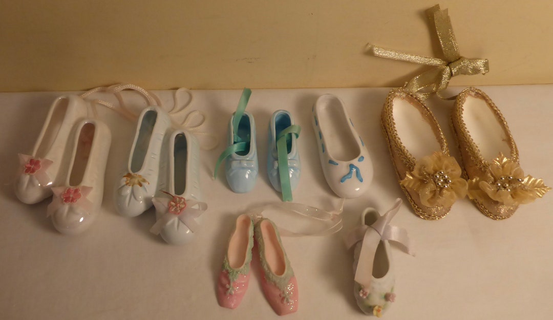 Vintage Miniature Ballerina Shoe Collection - Miniature Ballerina Shoe ...