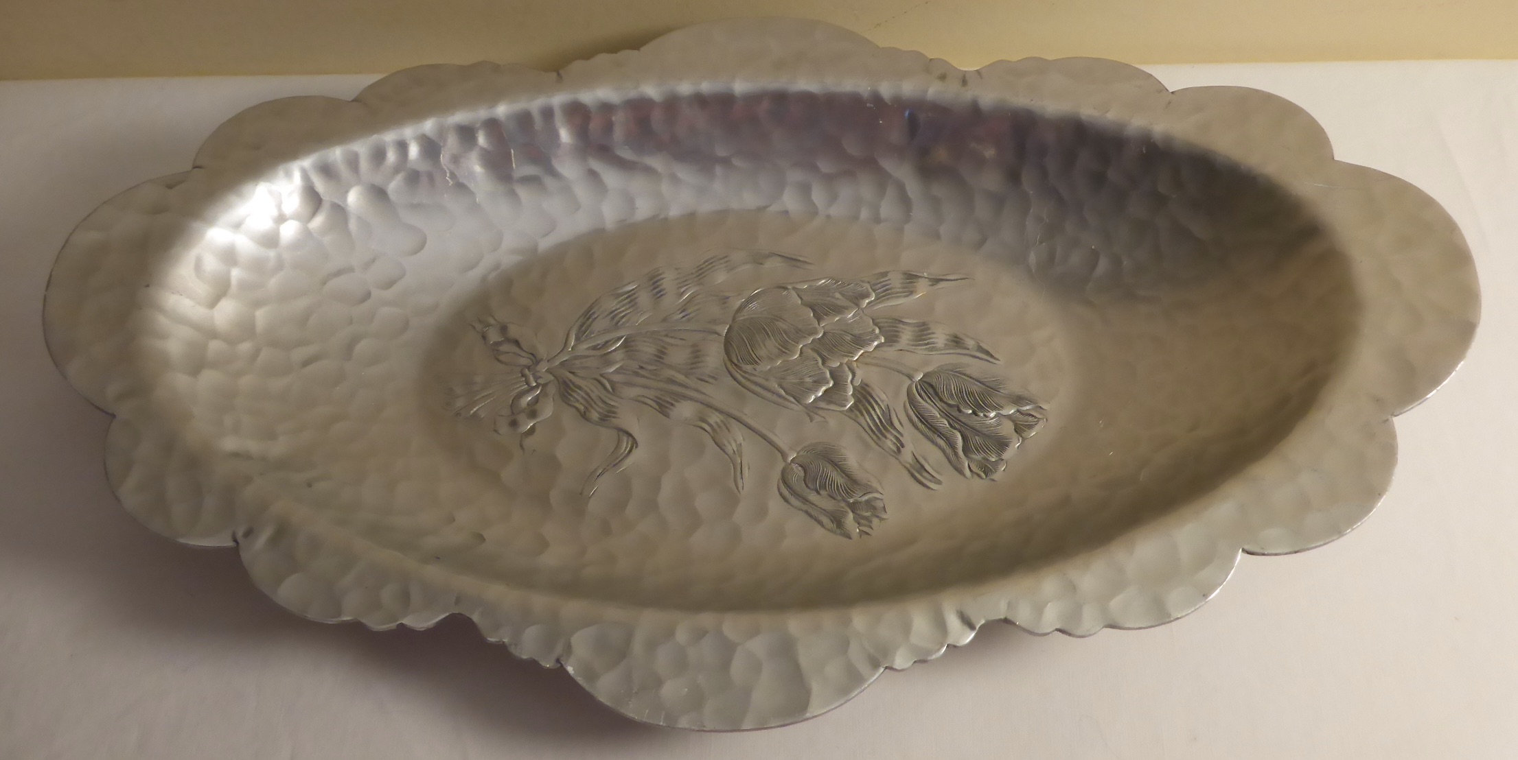 Vintage Aluminum Hand Wrought Creations by Rodney Kent Serving Dish ...