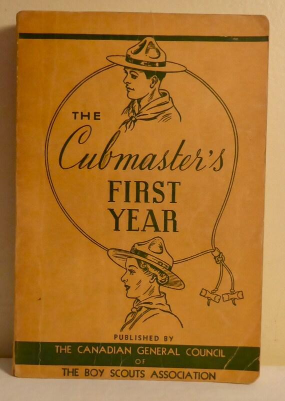 1940's Copy of the Cubmaster's First Year Published by | Etsy Canada