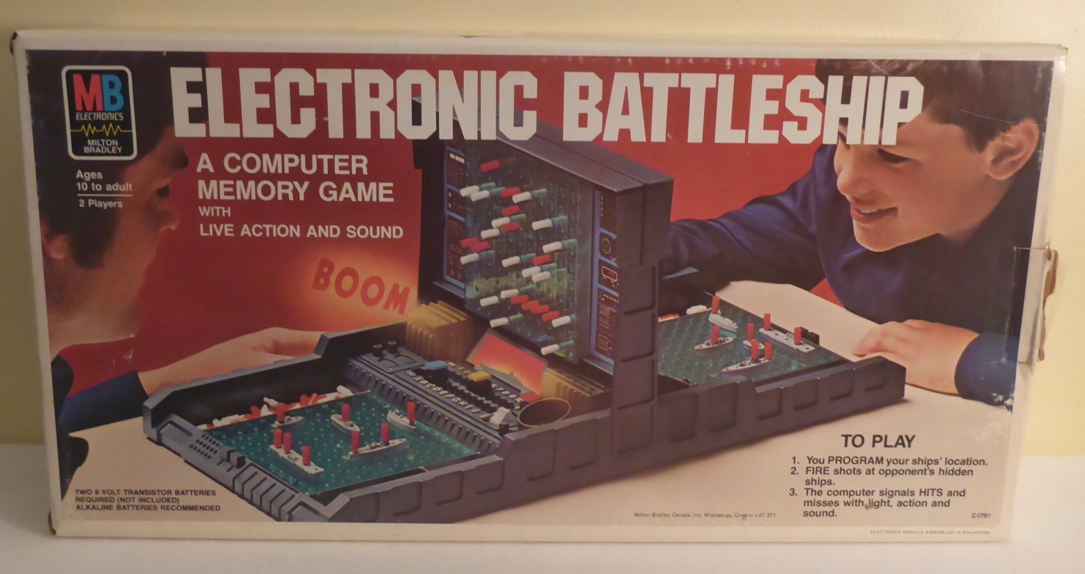 Electronic Battleship Game