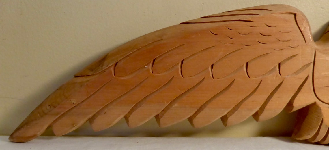 Aboriginal First Nations Hand Carved Eagle Wall Art Signed - Etsy