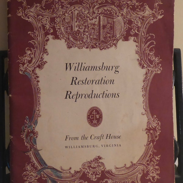 Colonial Williamsburg Reproductions - Etsy