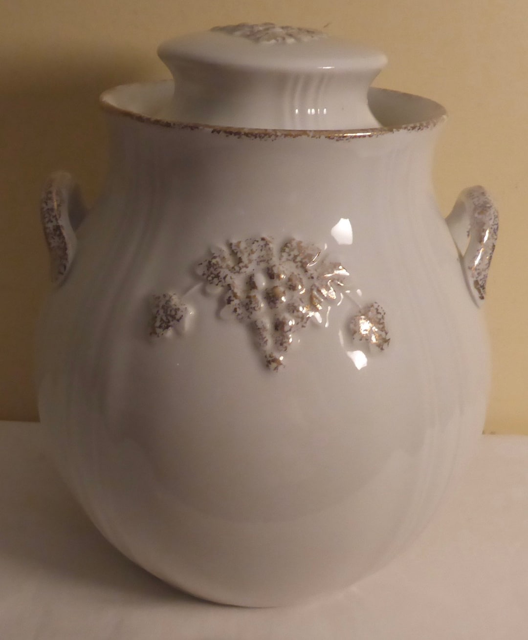 1950's Halls Pottery Cookie Jar Marked Hall's Superior Quality ...