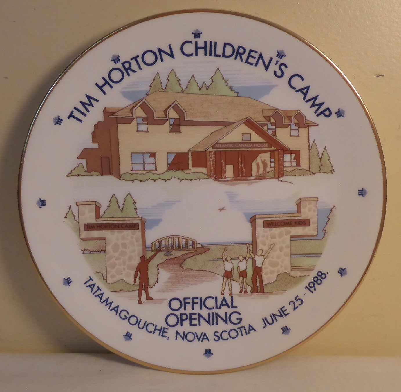 1988 Tim Horton Children's Camp Official Opening - Etsy Ireland