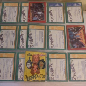 1990 the Wizard of Oz Trading Cards Published by Pacific Trading Cards ...
