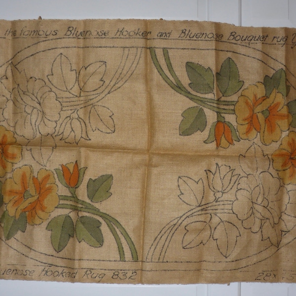 Hooked Rug Pattern - Etsy