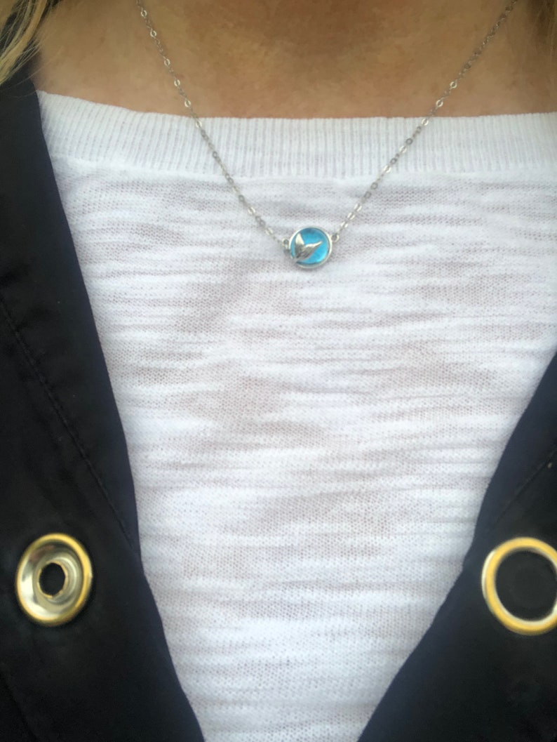 Beautiful Sterling Silver Mermaid Tail With Blue Stone - Etsy