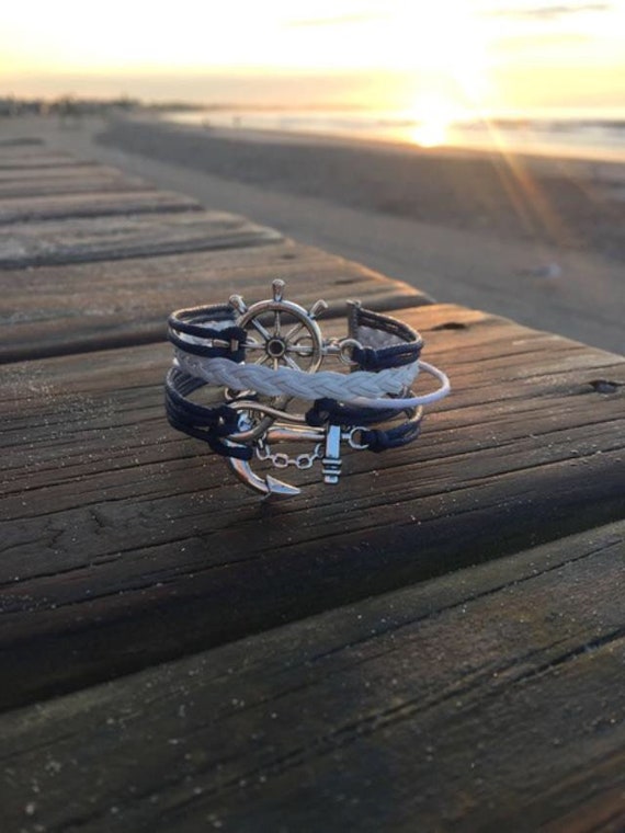 Nautical Bracelet - Etsy