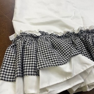 Cottage Gingham Valance - Etsy
