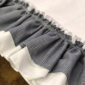Cottage Gingham Valance - Etsy