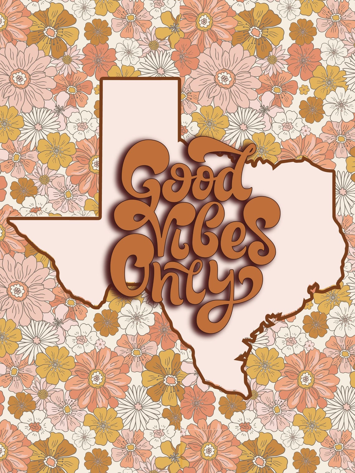 Good Vibes Texas Classroom Bulletin Border and Posters - Etsy